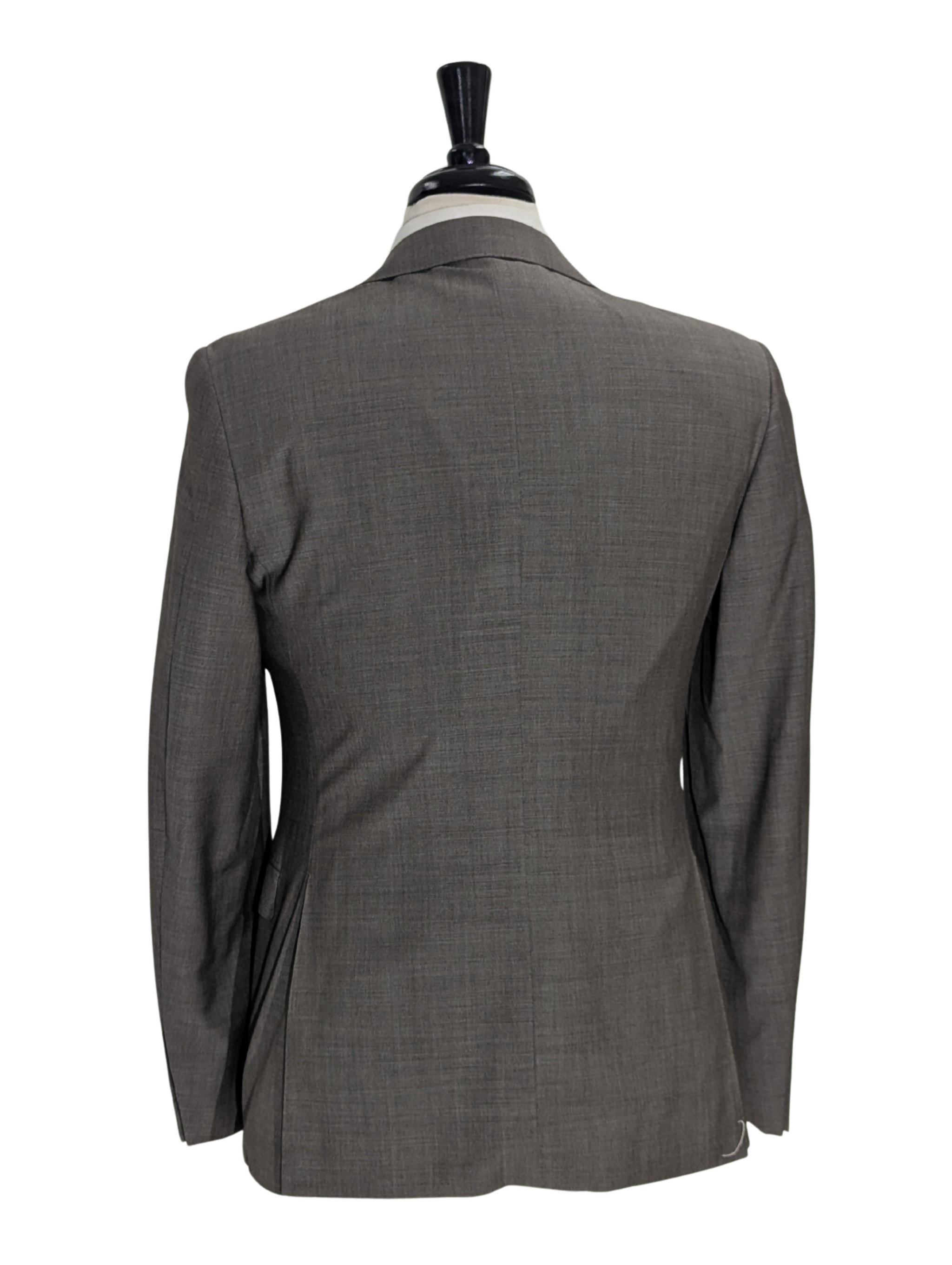 Canali Light Brown Solid 100% Wool Suit 38R – The Suit Depot