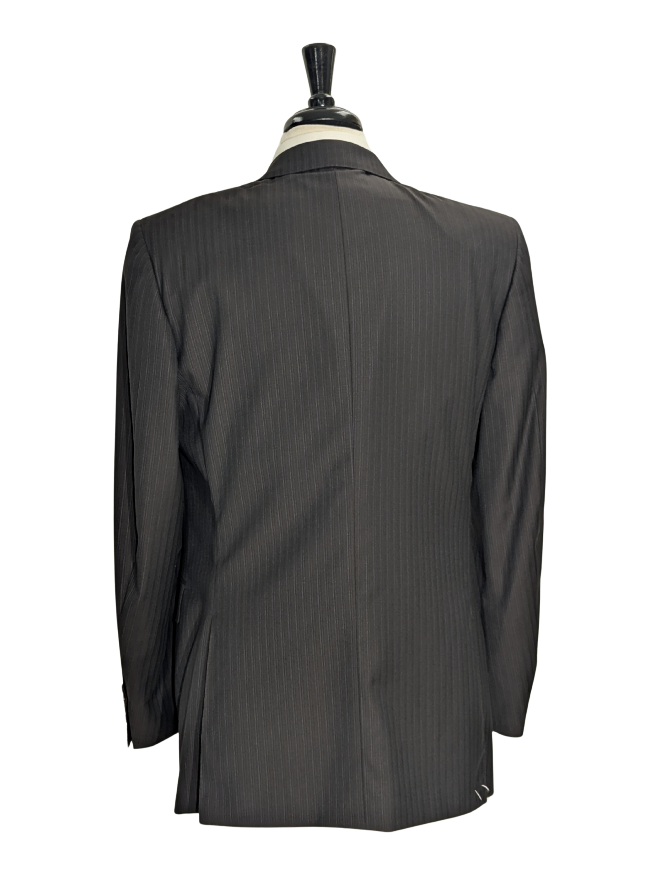 Canali Brown Pinstriped 100% Wool Suit 50L – The Suit Depot